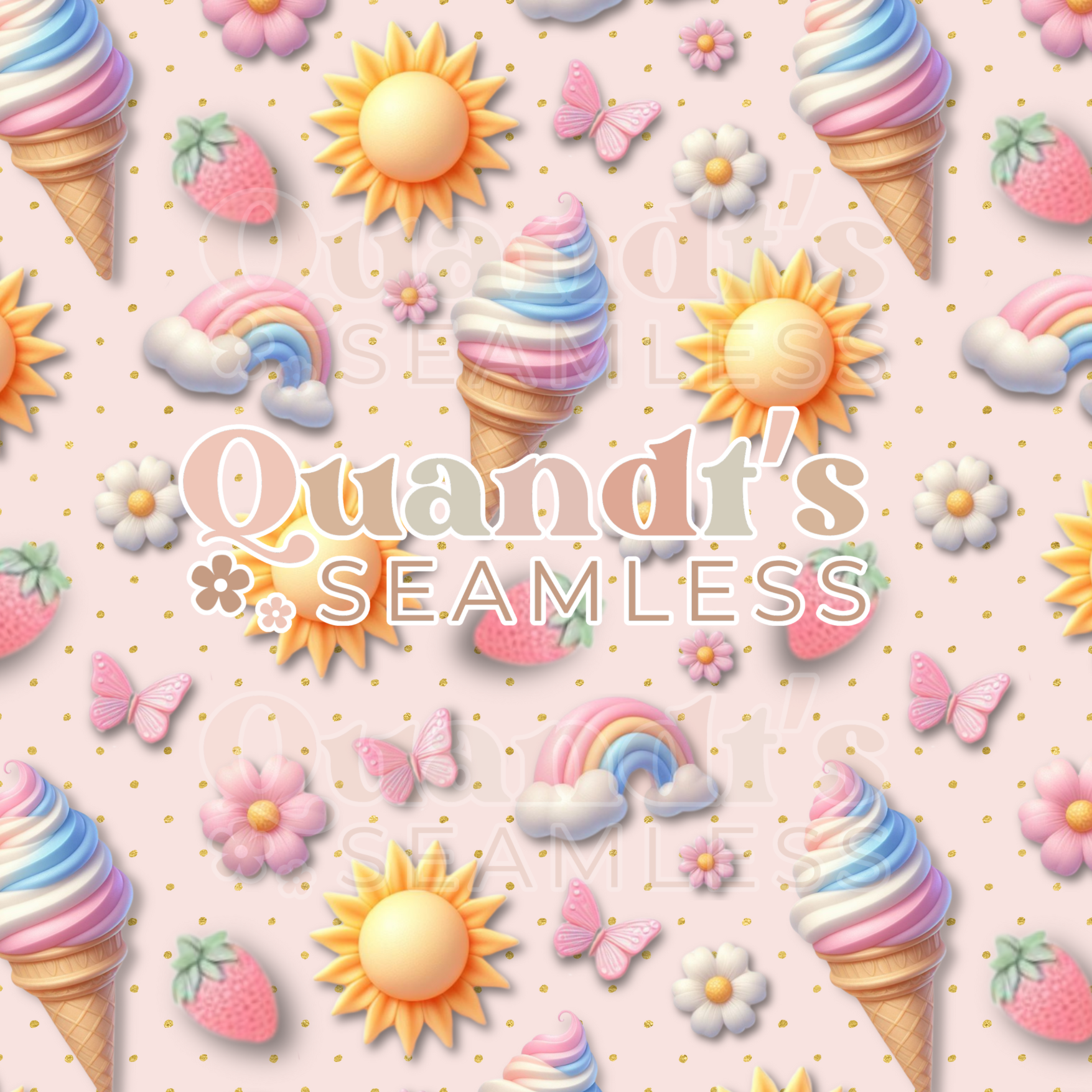 Ice Cream – Whimsy Wave Seamless